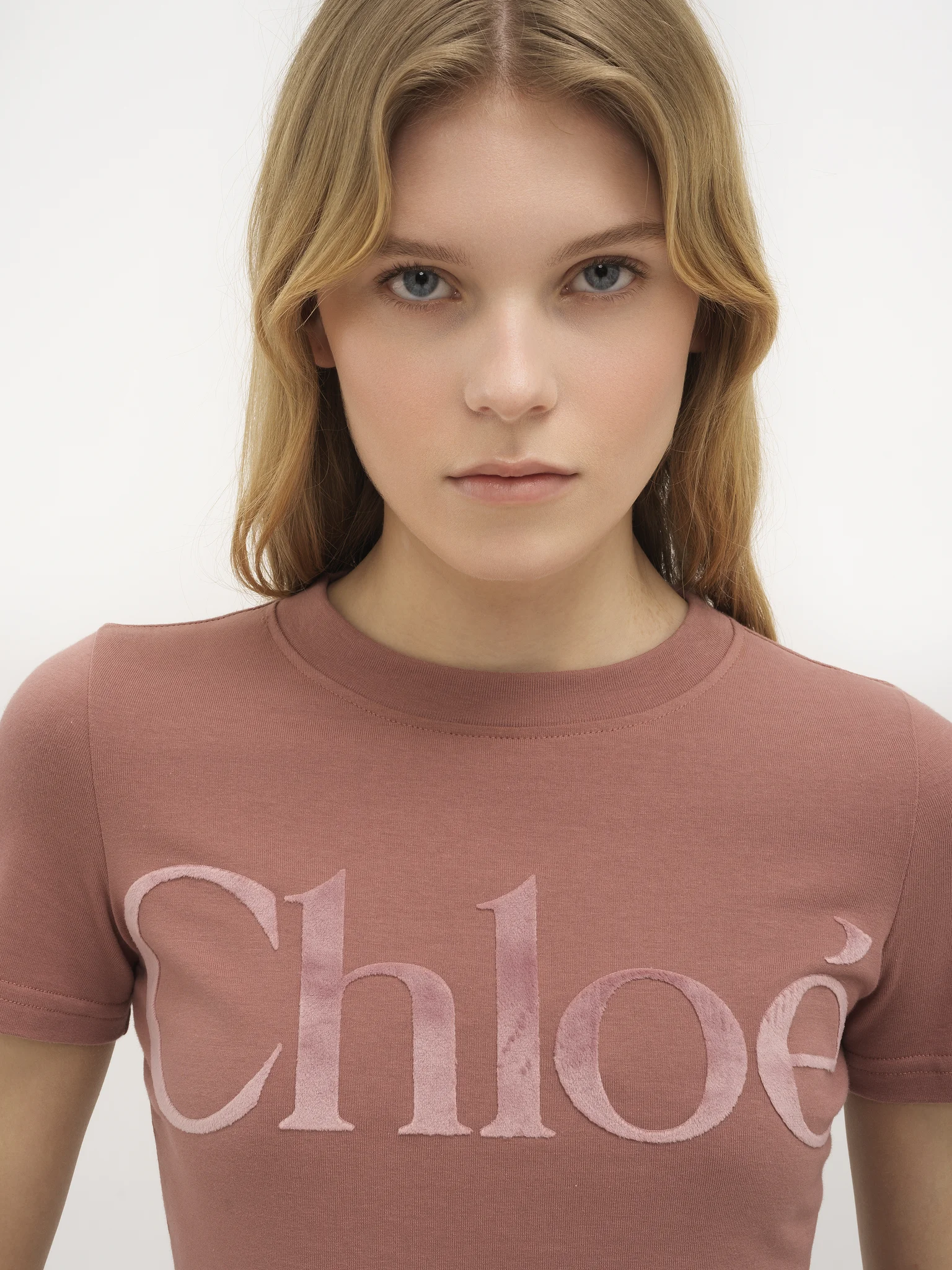 CAMISETA CHLOÉ ROSA • PERCHA SANTANDER